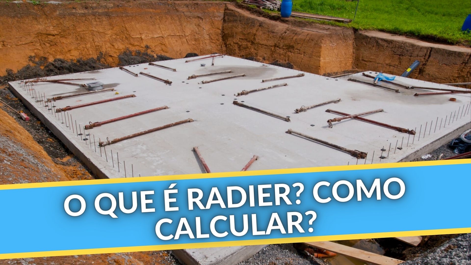 como calcular radier - Estruturas e BIM