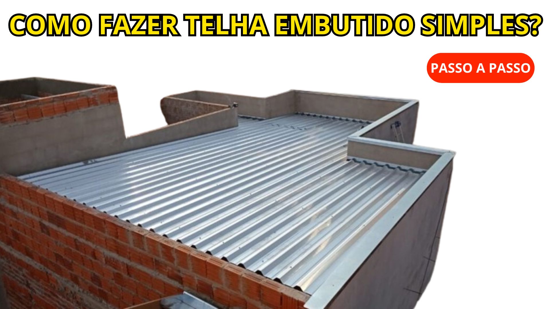 Projeto De Telhado De Varanda