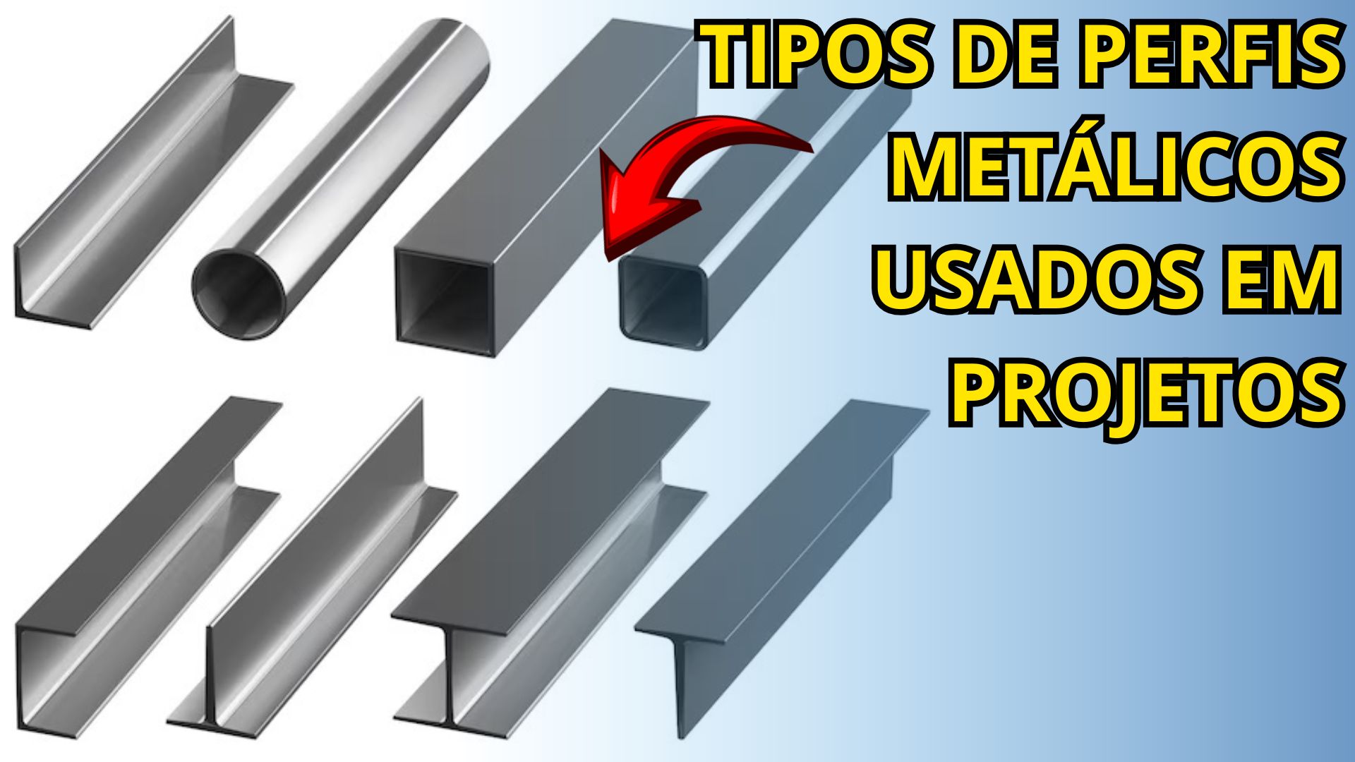 TIPOS DE PERFIS METÁLICOS: Perfil I, W, L usados em projetos - Estruturas&BIM