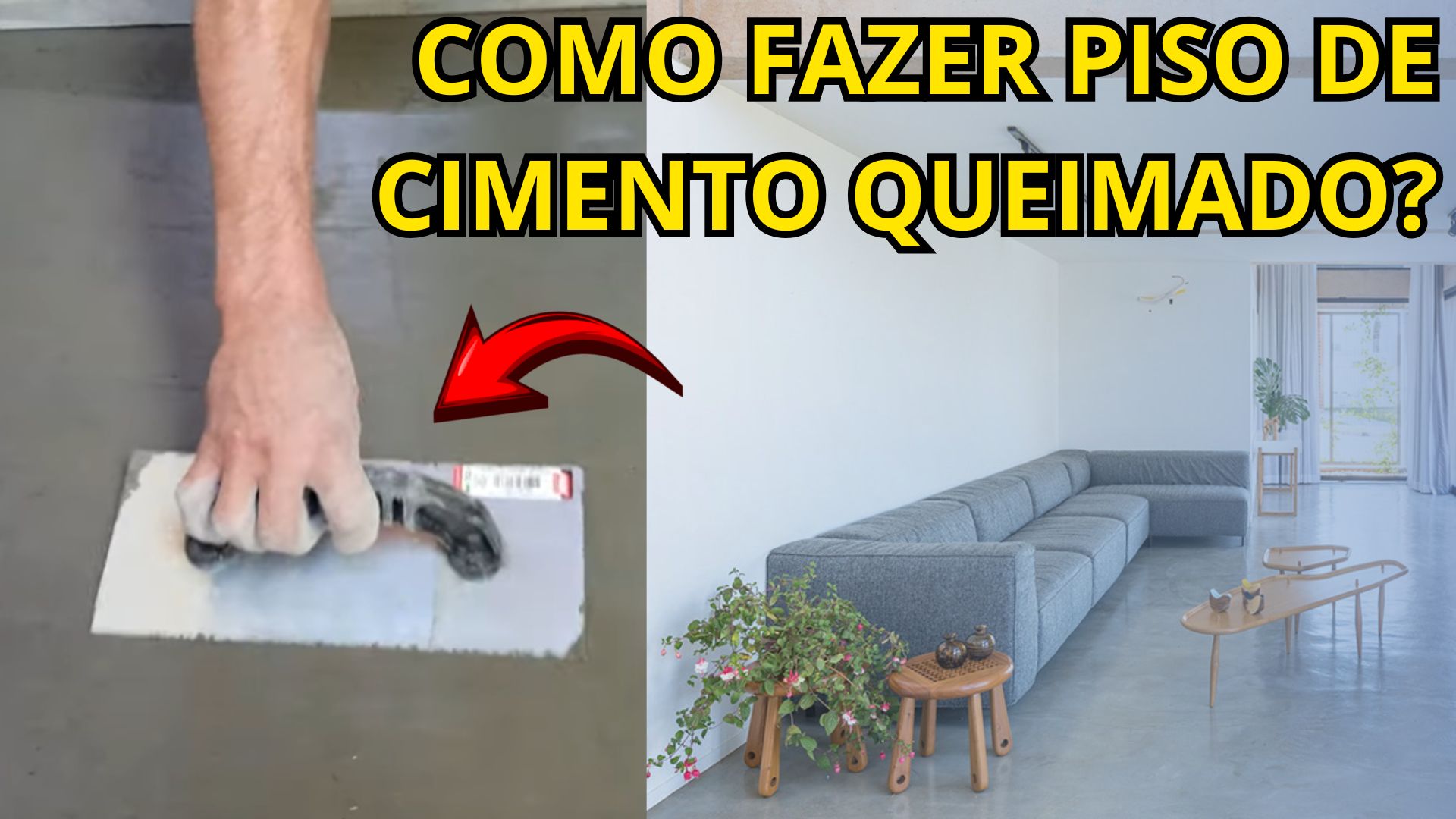 Cimento Queimado: Guia Completo para Aplicação e Materiais - Estruturas ...