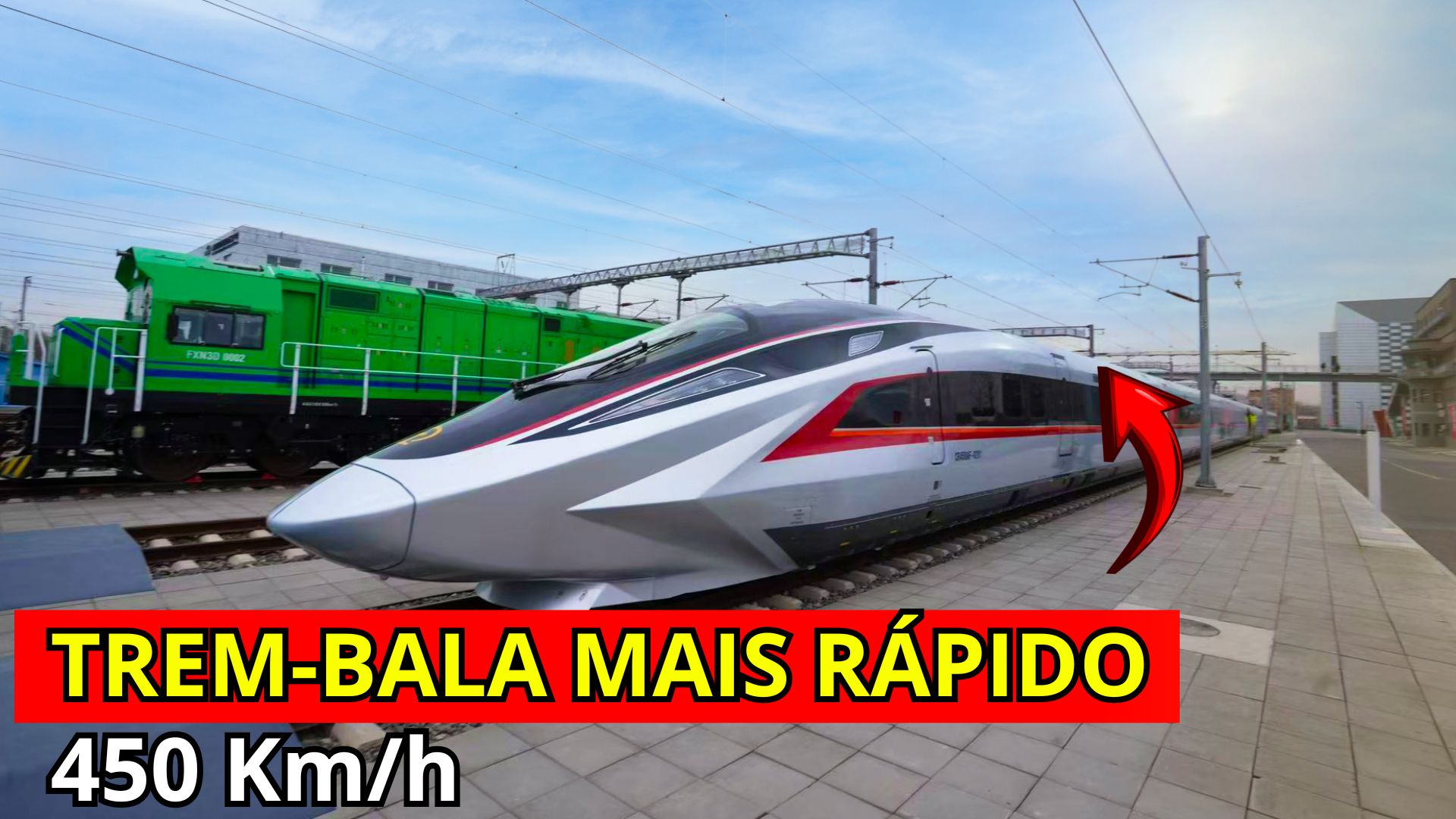 Trem-Bala Mais Rápido do Mundo: Surpreendente CR450 - Estruturas&BIM