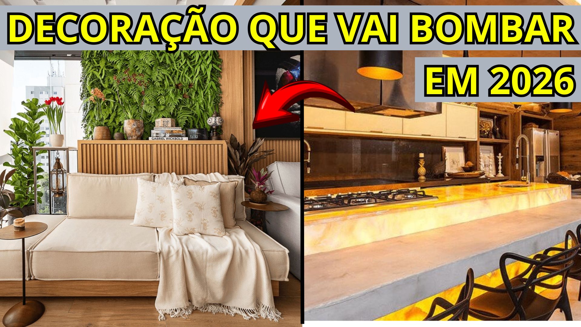 Tendências de Decoração para 2026: As 11 Ideias Que Vão Mudar Sua Casa ...